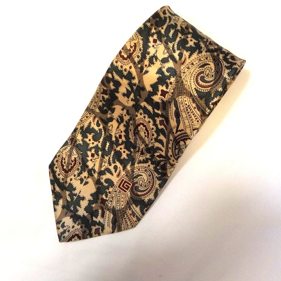 Guy Laroche Paris Accessories Vintage Guy Laroche 0 Silk Mens Tie